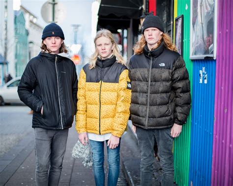 Documenting Style And Fashion Of Teenagers In Reykjavik Iceland