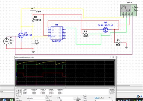 Sn74lvc1g175 Using D Type Flip Flop Make A Rising Edge Control Power