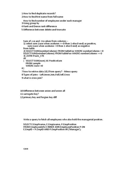 interview question pdf data warehouse information management