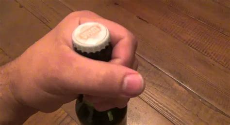 How To Open A Bottle Cap With A Spoon Step By Step