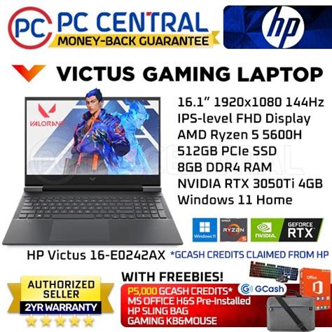 Hp VICTUS Fb AX Gaming Laptop Ips Hz Ryzen HS RTX Lazada PH