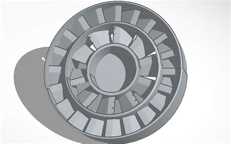 3d Design Bi Directional Flow Fan Tinkercad