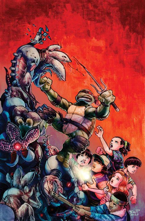Teenage Mutant Ninja Turtles X Stranger Things Pe Full Art 3 2023 Prices Teenage Mutant