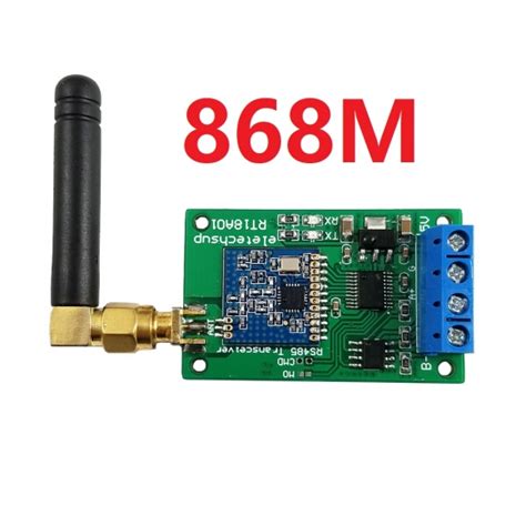 Rt18a01 Master Slave Network Transceiver Wireless Repeater Fsk 868m Uhf Fr Module Dtu Board For