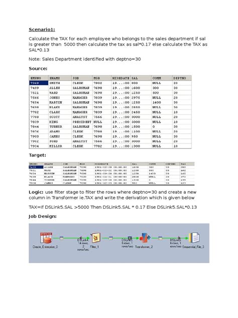 Datastage Scenarios 3 Pdf Data Management Databases