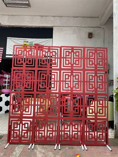 chinese style kerawang panel size 8x8ft [rental] your diy project rental