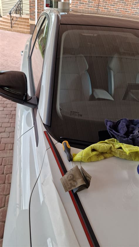 Водостоки лобового стекла — Geely Emgrand, 1,5 л, 2024 года | тюнинг ...