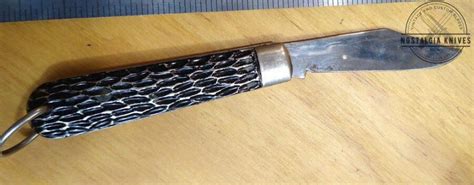 Vintage Imperial Prov Ri 1 Blade Pocket Knife W Bail And Single Sided Blade Bevel [used Mint
