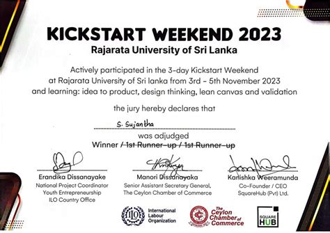 sujantha selvakumar on linkedin kickstart enterpreneurship workshop teamwork innovation
