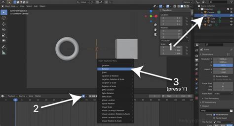 How To Rotate Multiple Objects Around A Central Point Using Blender Henry Egloff