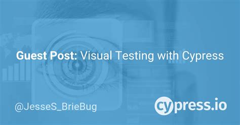 Guest Post Visual Testing With Cypress