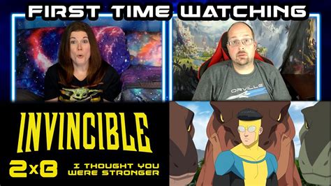 Mark In The Multiverse Reactions To Invincible 2x8 I Thought You Were Stronger Youtube