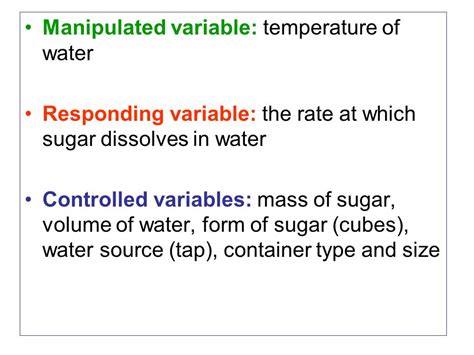Responding Variable