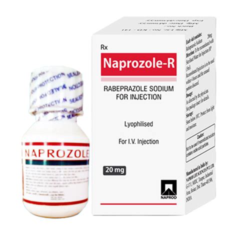 Naprozole R 20mg điều Trị Loét Dạ Dày Tá Tràng Tiến Triển Có Chảy Máu