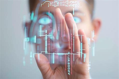 Premium Photo Implementing Biometric Authentication Methods Ar Generative Ai