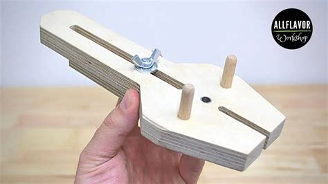 How To Build An Adjustable Diy Dowel Jig For Edge Face Joints Allflavor Workshop
