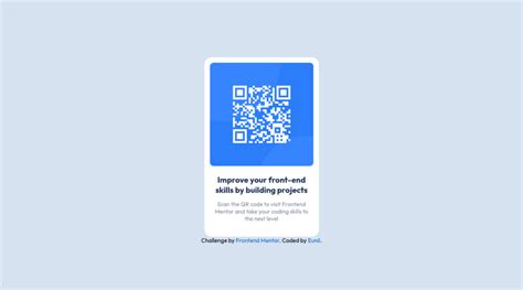 Frontend Mentor Responsive Qr Code Website Using Html And Css Coding Challenge Solution