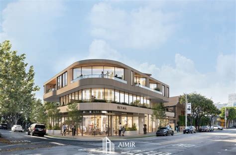 Retail Development Rendering Architect Architecture 3d… Aimir Cg Architectural
