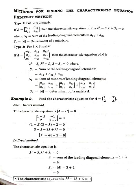 Solution Engineering Mathematics L Eigen Values And Eigen Vectors For
