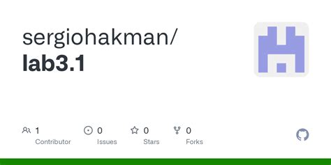 Github Sergiohakmanlab31