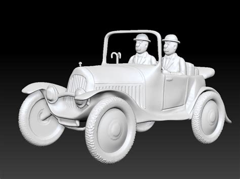 Stl File Dupont And Dupond Car Model For 3d Printing 🚗 ・model To Download And 3d Print・cults