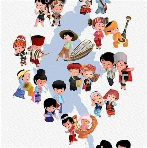 ျမန္မာျပည္ရွိေသားတိုင္းရင္းသားမ်ား စုစည္းရာေနရာ