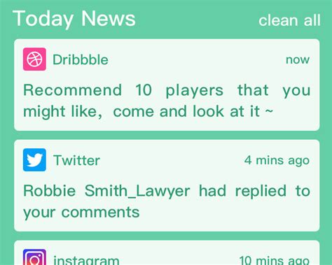 Push Message Processing By Jasongyf On Dribbble