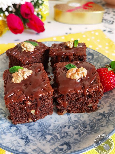 Шоколадов сладкиш с глазура В кухнята с Бени