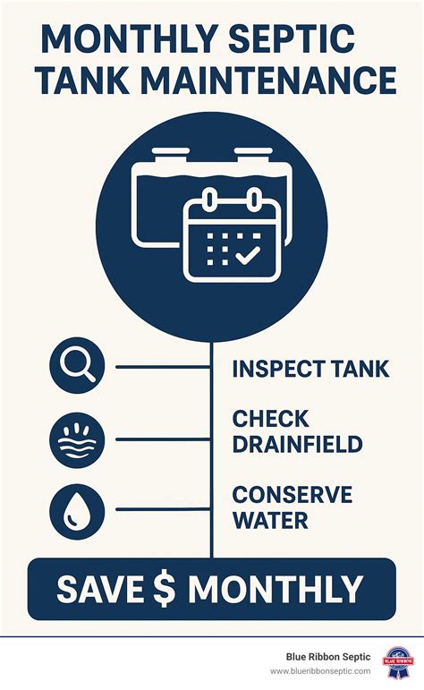 Septic Tank Maintenance Tips Monthly Checklist For Homeowners Blog