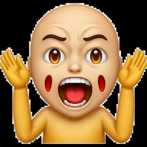 Emoji Feeling Great Agony And Clinical Insanity Emoji Ai Emoji Generator