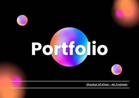 Shaukat Ali Khan On Linkedin Portfoliowebsite Webdesign Machinelearning Datascience