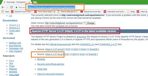 MiddlewareBox How To Install Apache Server 2 4 27 Latest Version On LINUX Machine