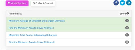sulabh ambule on linkedin participated in leetcode weekly 403 solved