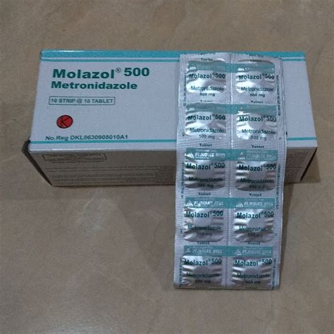 Molazol Atau Metronidazol Apotek Bakti Praja