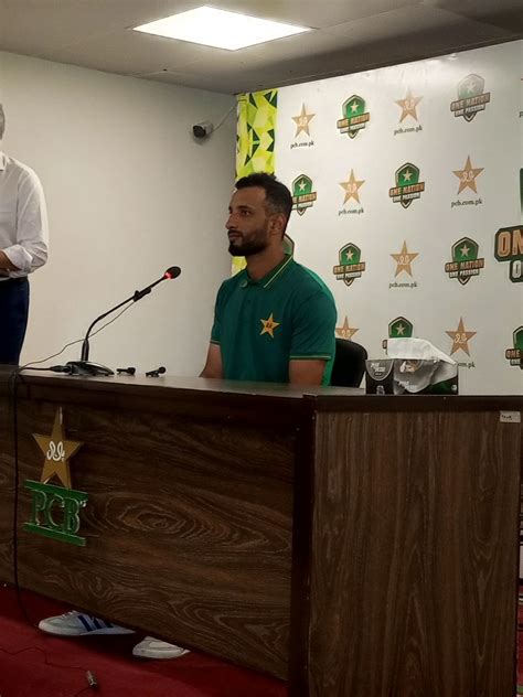 Huzaifa Khan On Linkedin Red Ball Skipper Shan Masood Address Media