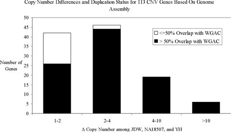 Copy Number Differences Between Unique And Duplicated Regions Download Scientific Diagram