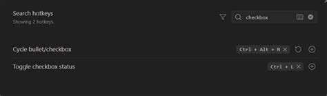 checkbox strikeout support feature requests obsidian forum
