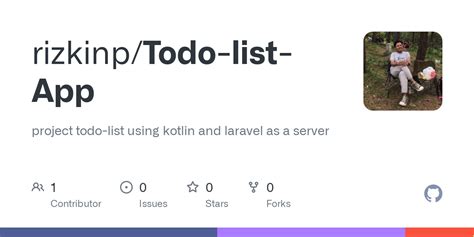 GitHub Rizkinp Todo List App Project Todo List Using Kotlin And Laravel As A Server