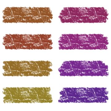Set Of Aesthetic And Colorful Brush Text Box Banners Text Box Brush