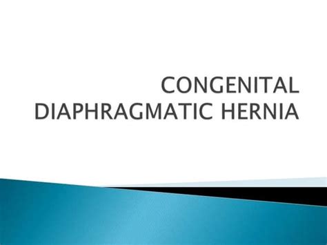 Diaphragmatic Herniapptx Pregnancy Reproductive Health