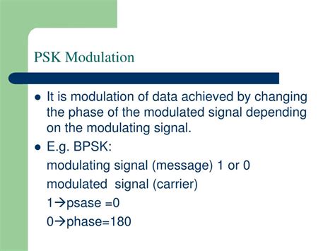 PPT Optimization Of Pilot Locations In Adaptive M PSK Modulation In A Rayleigh Fading Channel