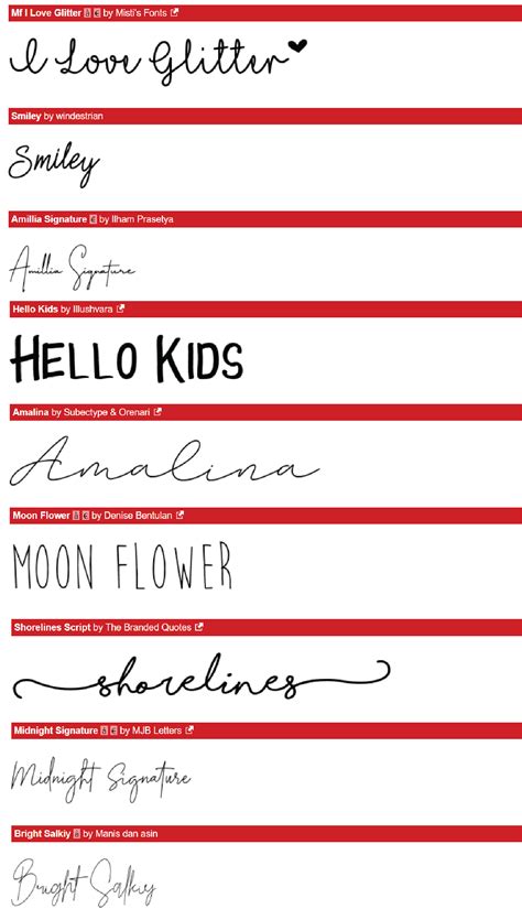 Writing Fonts For Cricut