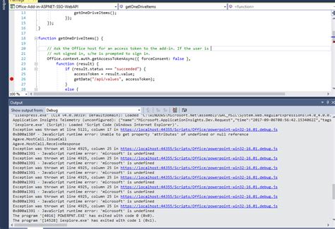 Successfully Getting Add In Token But Call Doesnt Reach To