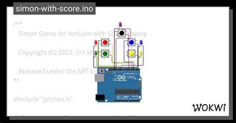 simon says cube wokwi esp32 stm32 arduino simulator