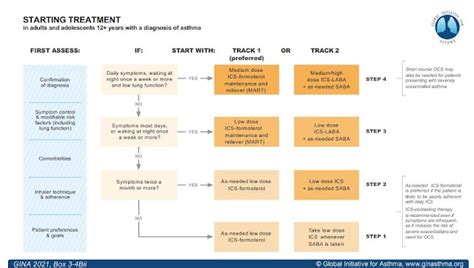 Gina Global Strategy For Asthma Management And Prevention 2021