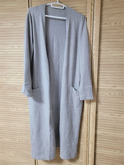 회색 롱가디건 당근 중고거래
