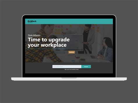a responsive and good looking landing page with tailwindcss upwork