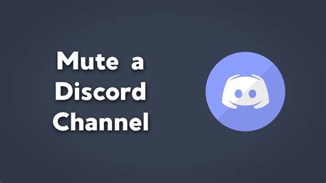 How To Mute A Discord Text Channel Mute Discord Channel Simple Discord Tutorials YouTube
