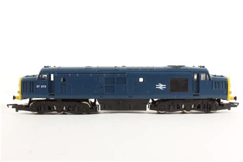 Hornby R369 37 Class 37 37073 In Br Blue Hattons