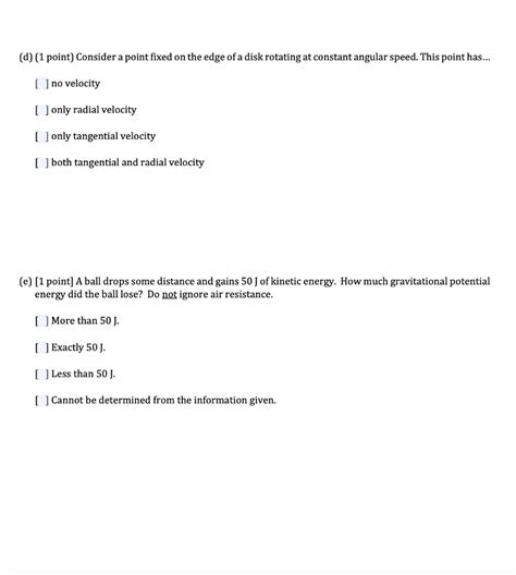 solved d 1 point consider a point fixed on the edge of a